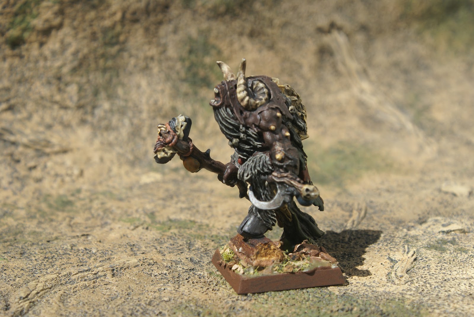 Miniature Mayhem: Mordheim Beastman Warband