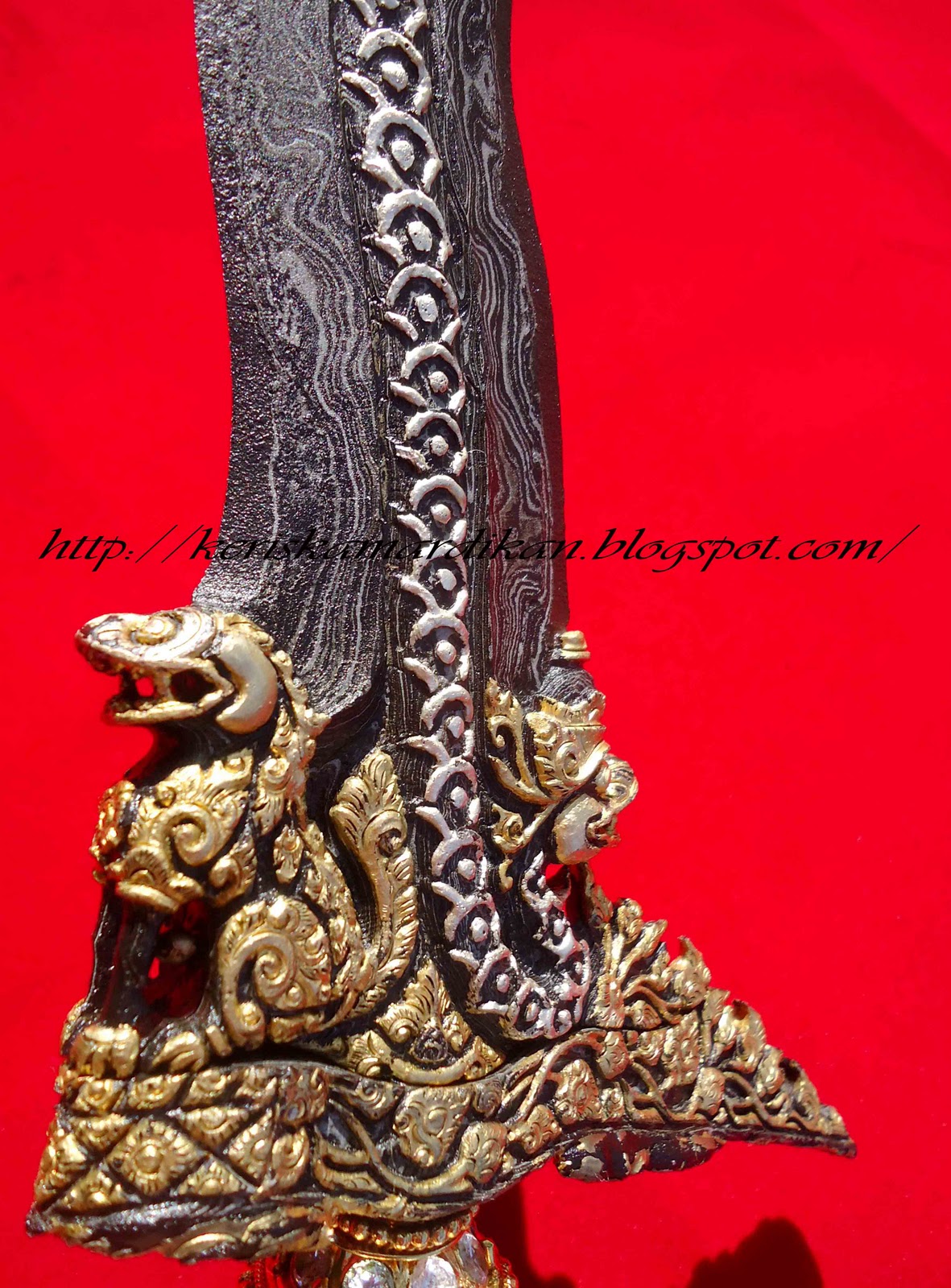 Keris Naga Singa Panjang Bilah 52 Cm ~ PUSAKA KERIS