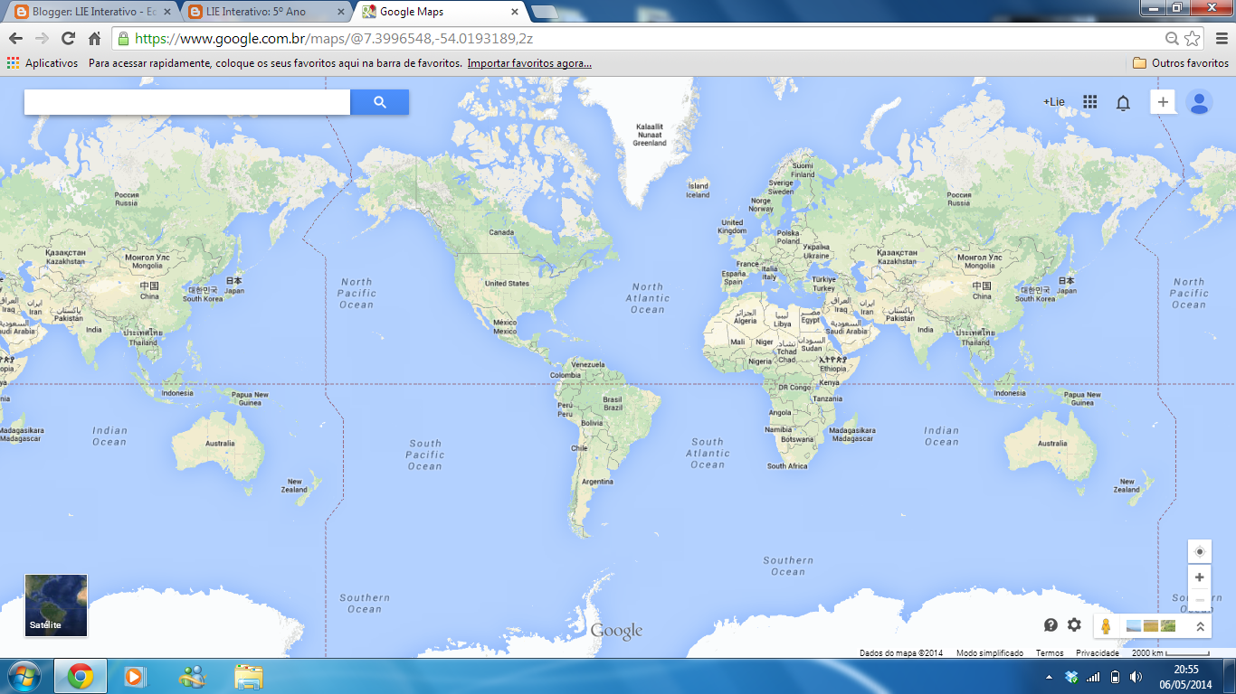 LIE Interativo: Google Maps