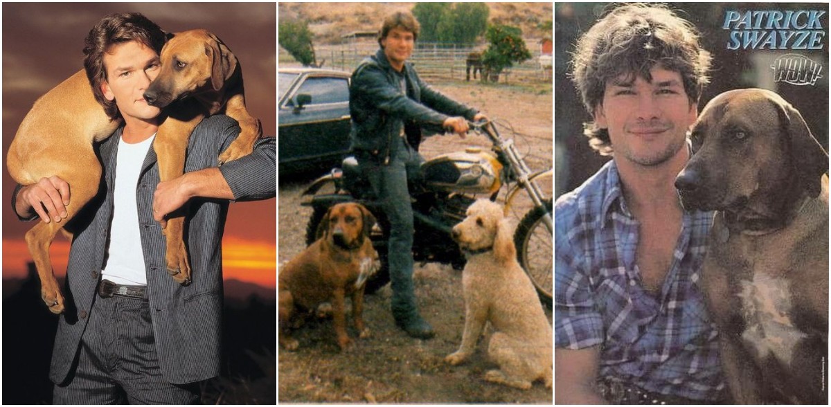 Some Adorable Photographs of Patrick Swayze Posing With His Beloved ...