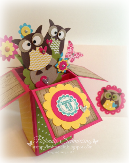 Stamp with Brandie: Owl Pop-Up Card