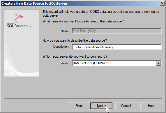 Menggunakan Pass-Through Query di Access - Access Terapan