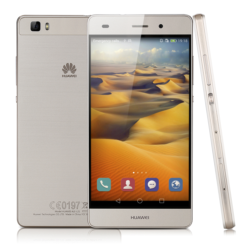 5.0 "Huawei P8 Lite Unlocked 4G LTE Octa Core Android 5.0 Smartphone ...