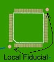 Fiducial Marks in PCB, Global and Local Fiducials.
