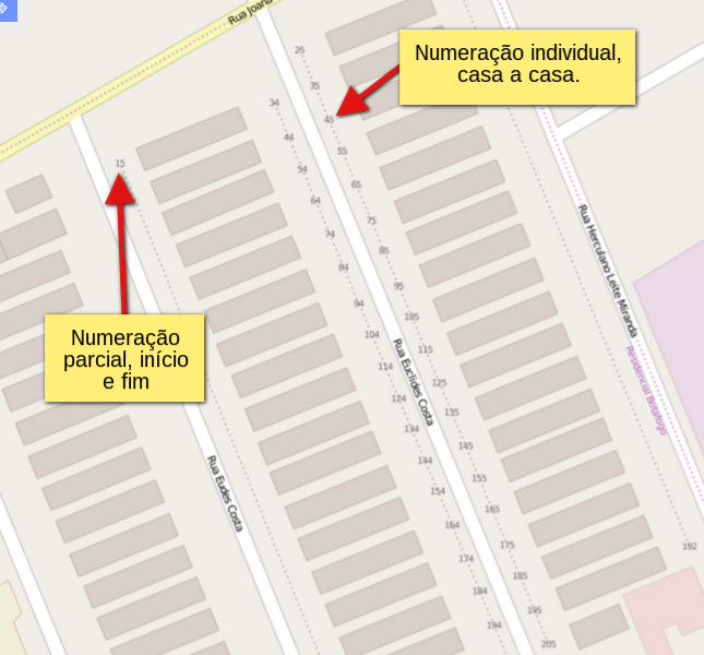 Mapas colaborativos e outras coisas: Numeração de ruas com a tag addr ...