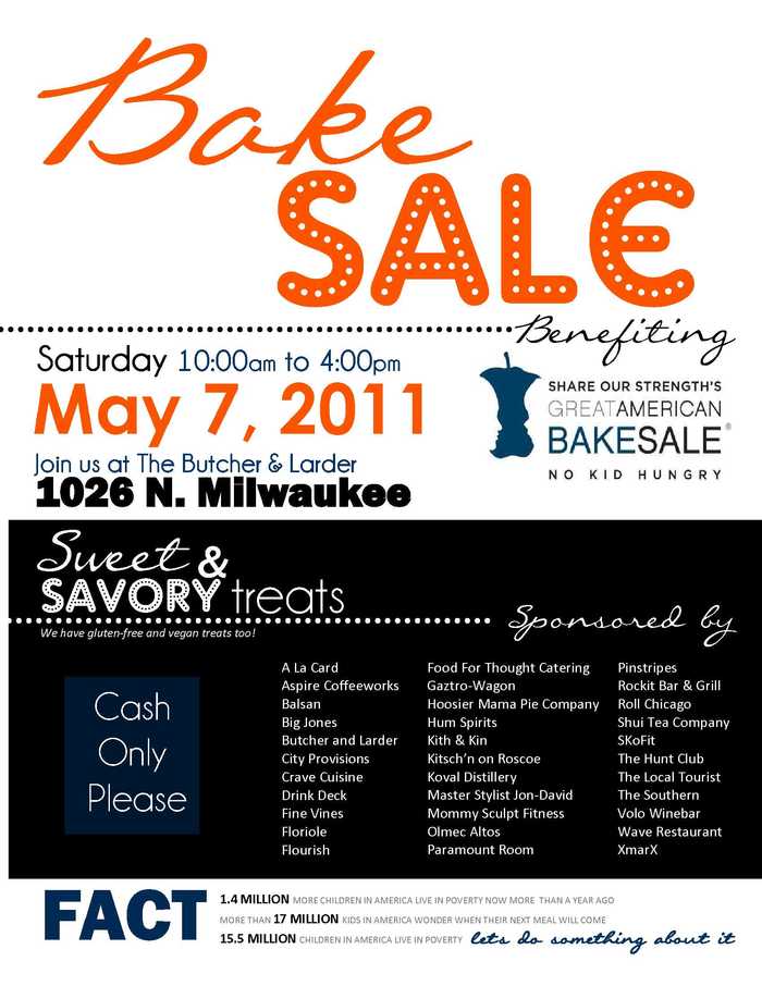 A Work in Progress: Great American Bake Sale