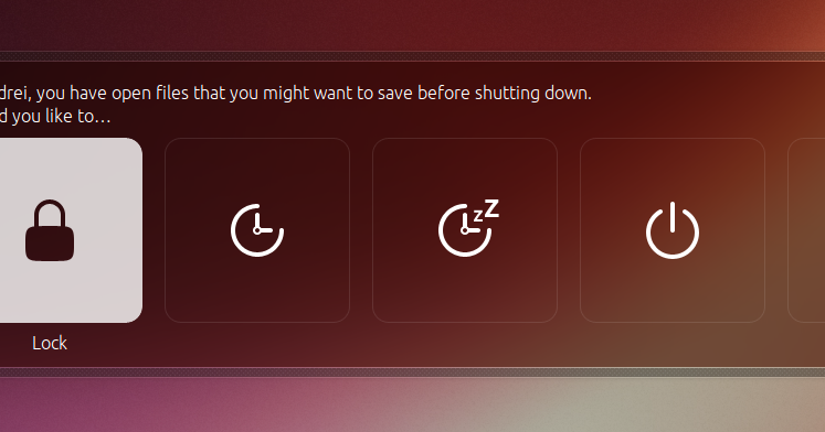 Unity To Get New Shutdown Dialogs Scroll To Switch Between Windows Feature Video ~ Web Upd8