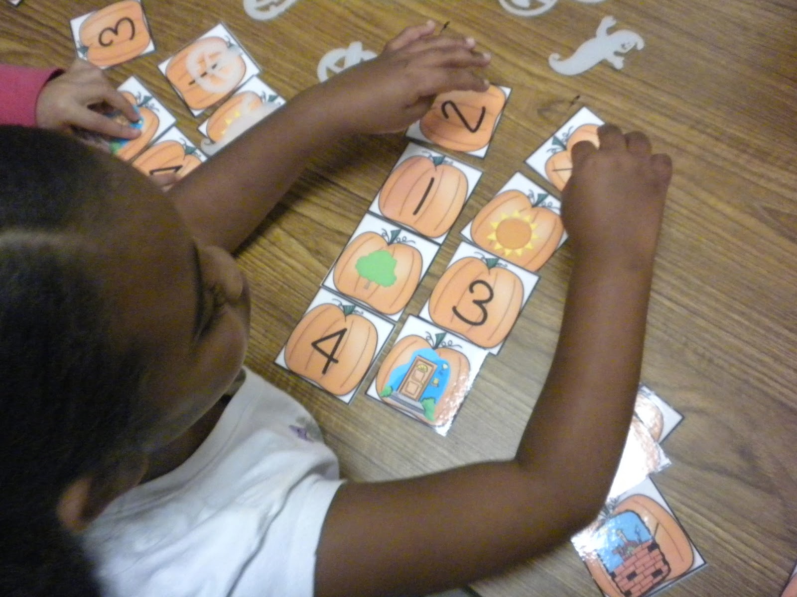 Math Tubs in Kindergarten: Halloween Math Fun!