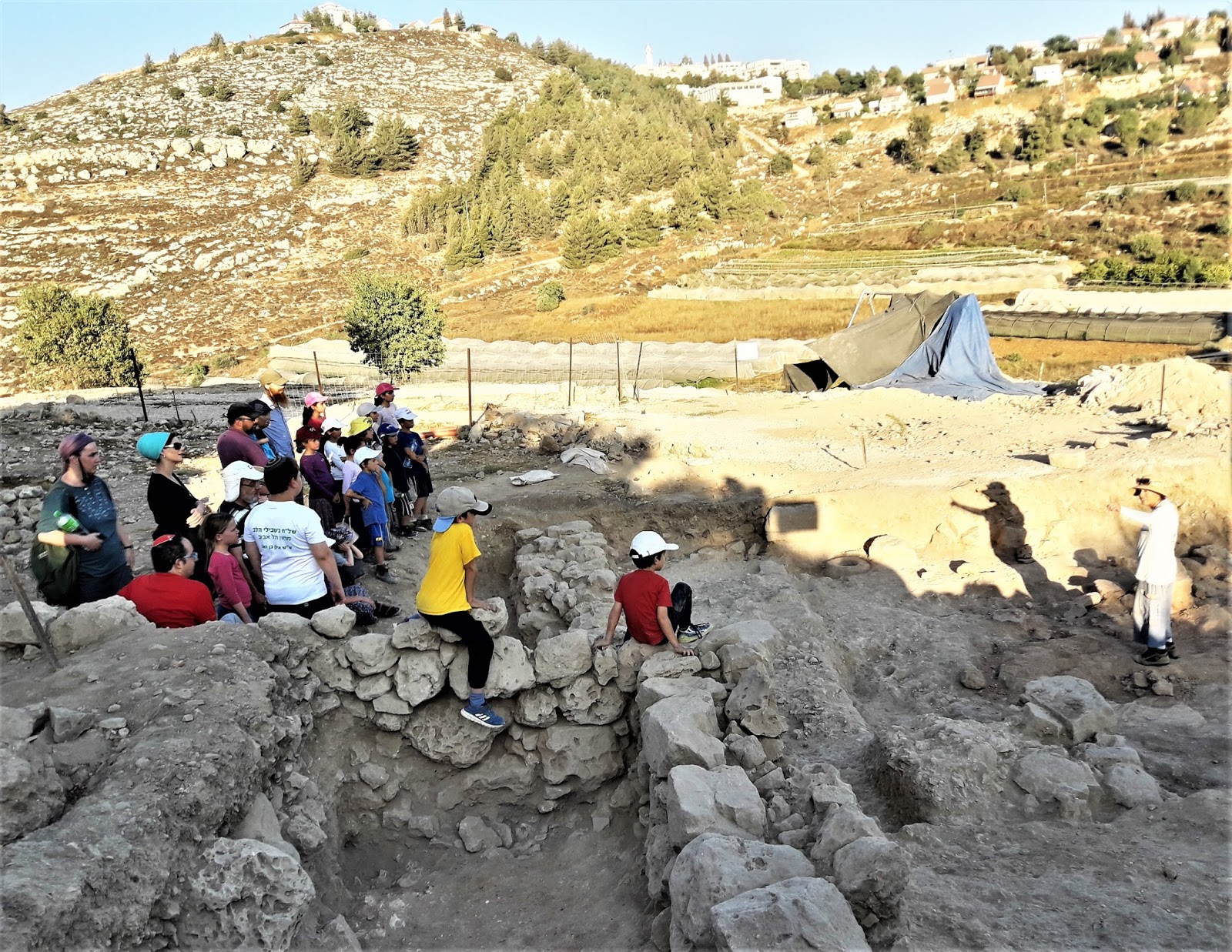 Tel Shiloh, We are All Archeologists - Israel Blogger