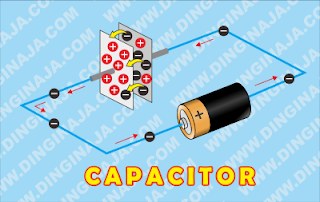 How does Capacitor Work | Dinginaja