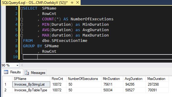 Dev's Guide to SQL Server: STRING_SPLIT() vs User Defined Table Types ... Dev's Guide to SQL Server: STRING_SPLIT() vs User Defined Table Types ...