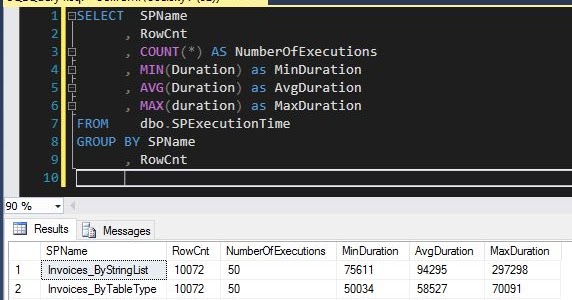 Dev's Guide to SQL Server: STRING_SPLIT() vs User Defined Table Types ...
