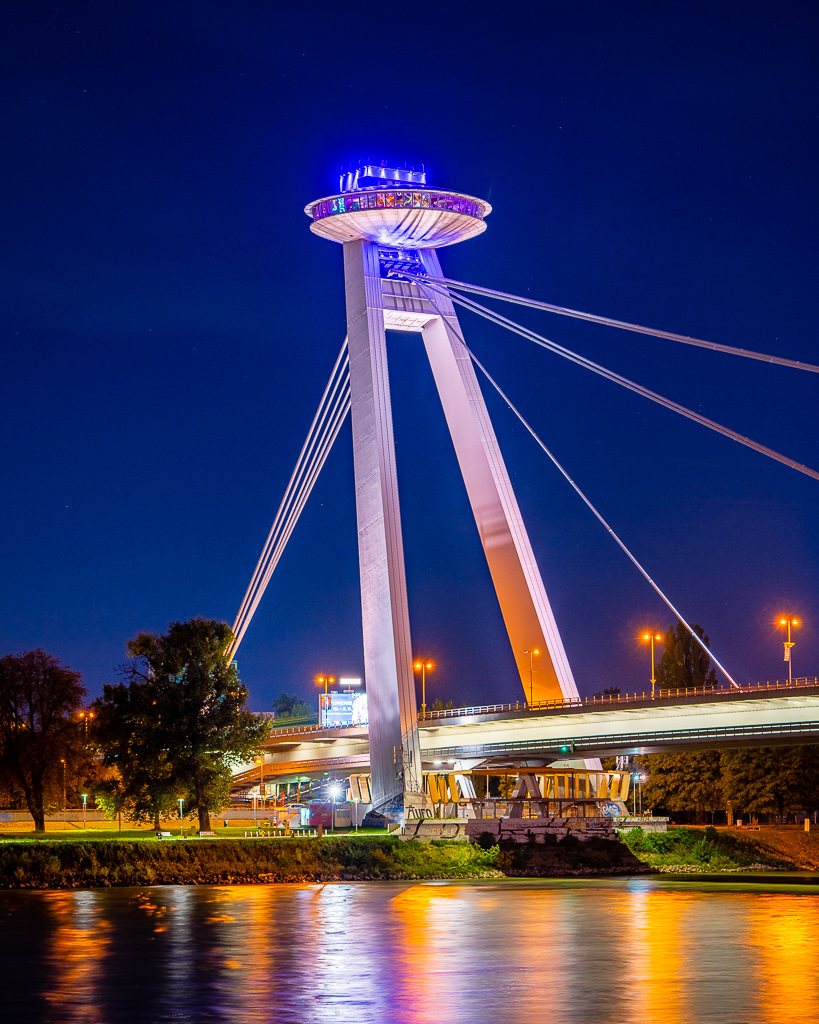 Light Happens: UFO Bridge and Restaurant - Bratislava