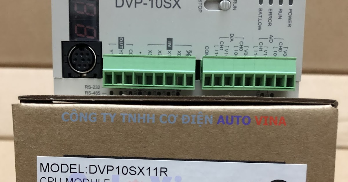 DVP10SX11R PLC Delta | Delta - Mitsubishi - Siemens