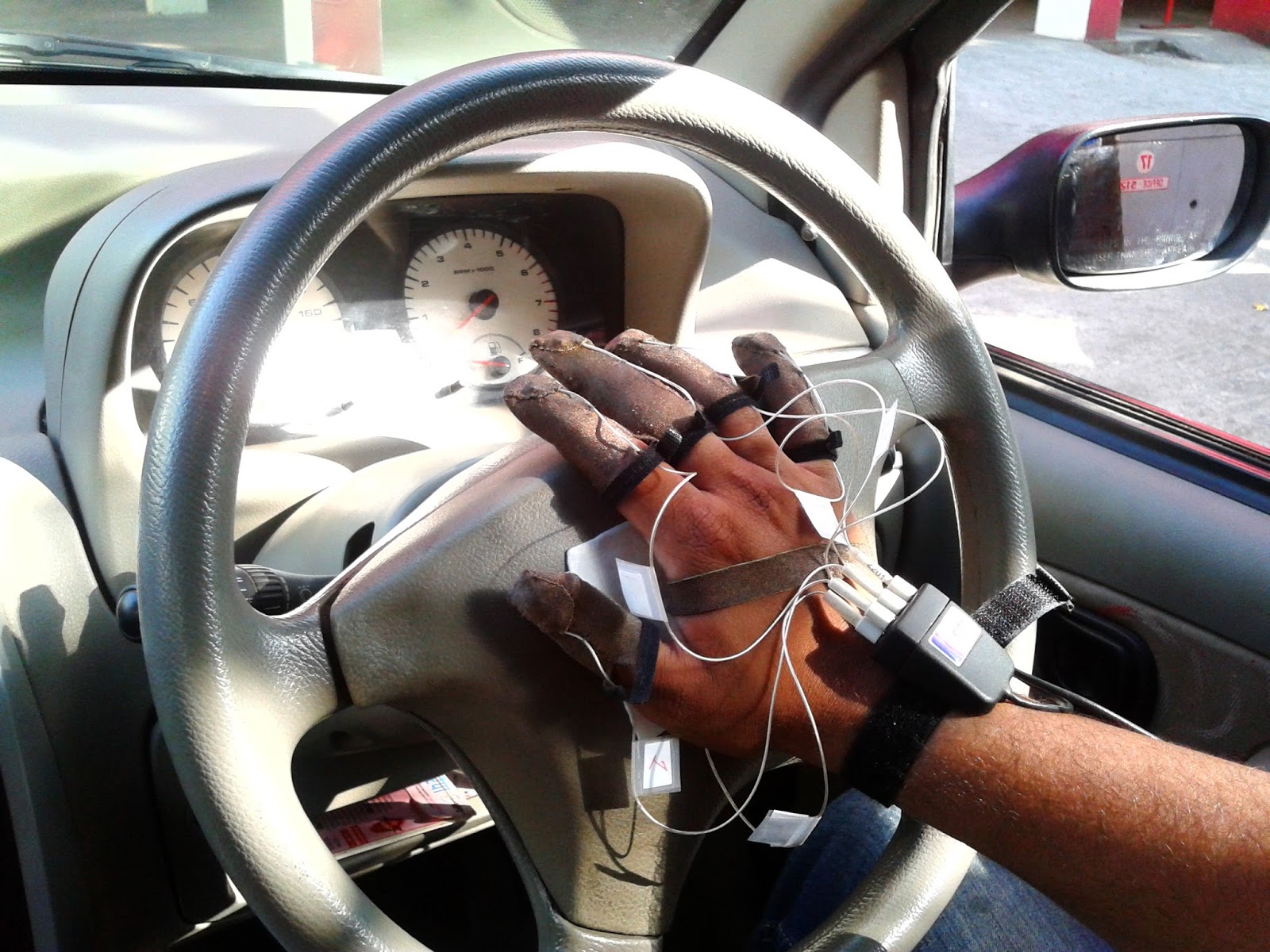 Finger Pressure mapping systems