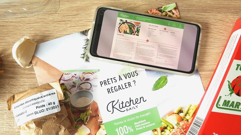 mon avis sur kitchendaily et ses kits à cuisiner