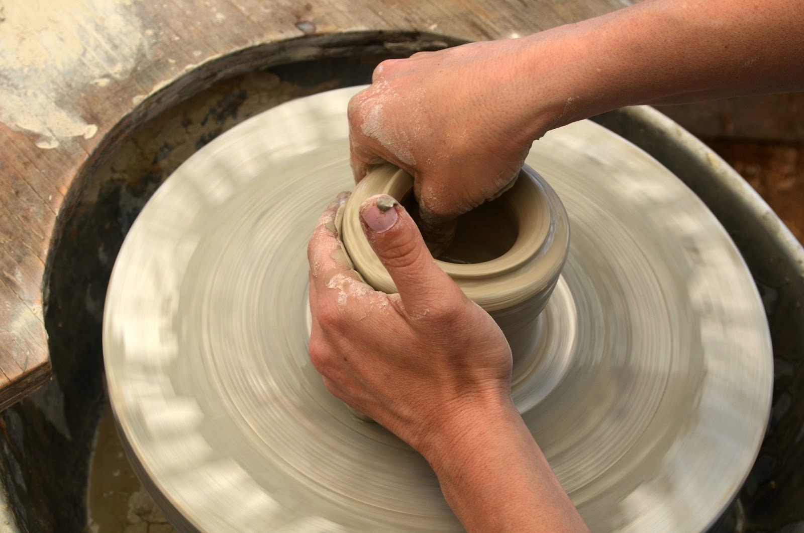 Inkwell Inspirations: Sent to the Pottery Wheel for a Writing Lesson