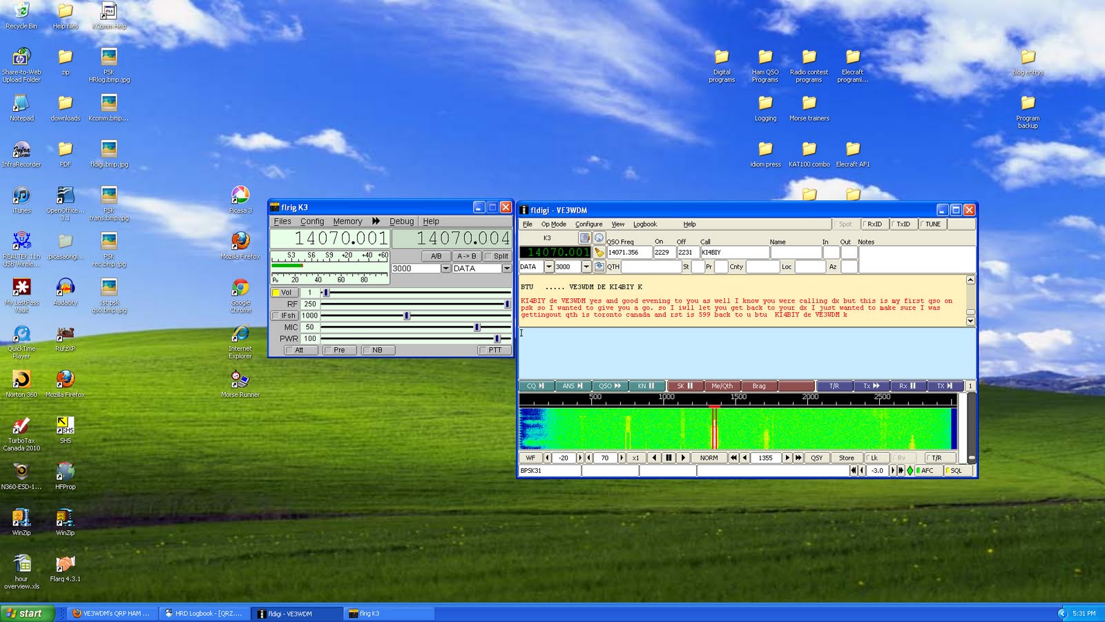 PSK is up and running....for real this time!! • AmateurRadio.com