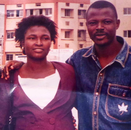 Photos: Actor Ojopagogo Remembers Late Wife While Gushing Over New Wife ...