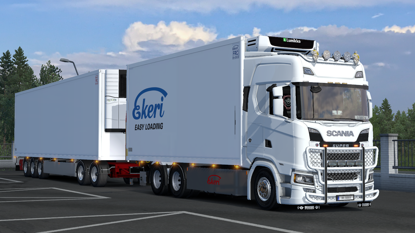 Rigid Chassis Addon for Eugene's Scania NG by Kast - Euro Truck Simulator 2 Mod World