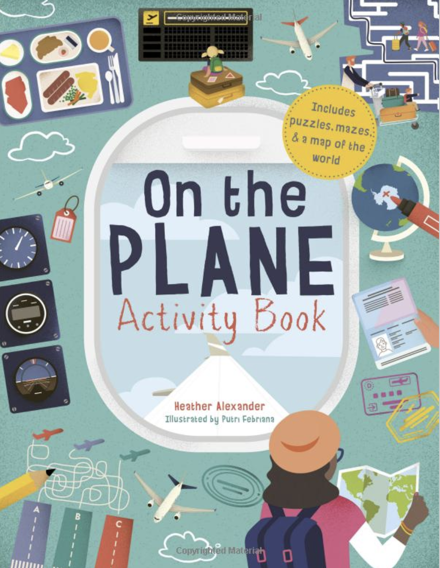 New Age Mama: On the Plane Children's Activity Book