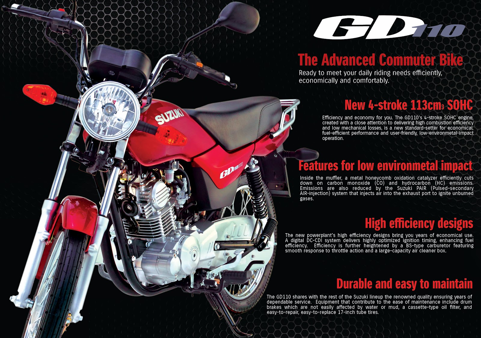 Suzuki GD110 Motorcycle - The Daily Posh | A lifestyle and travel blog.