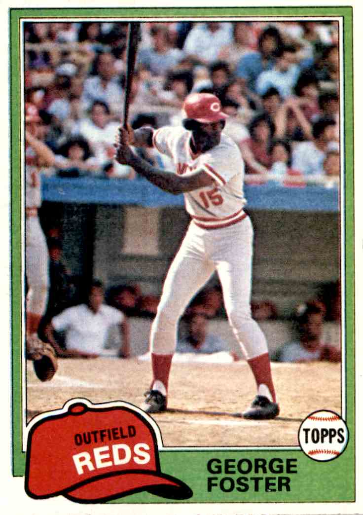 Baseball Cards Come to Life!: 1981 Topps George Foster