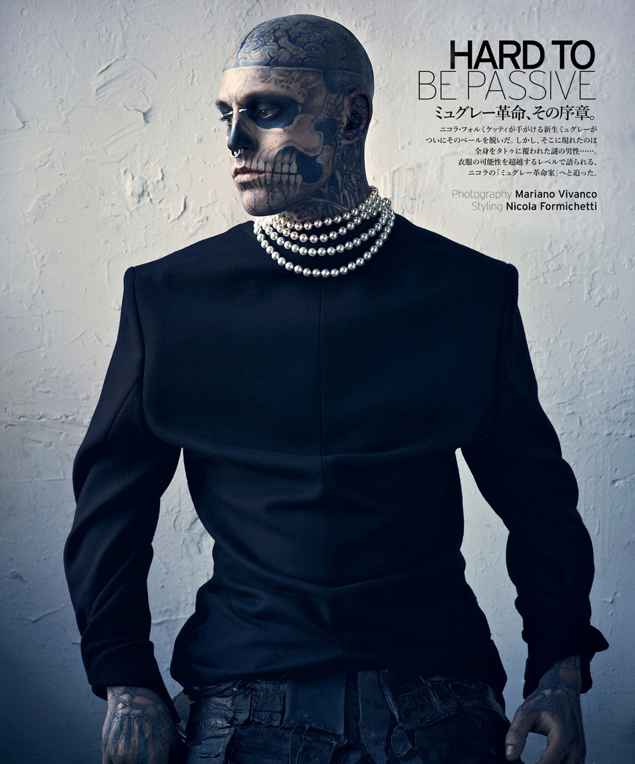 Zombie Boy . new fashion icon? campaign, HOME, icon, NEWS, rick genest ...