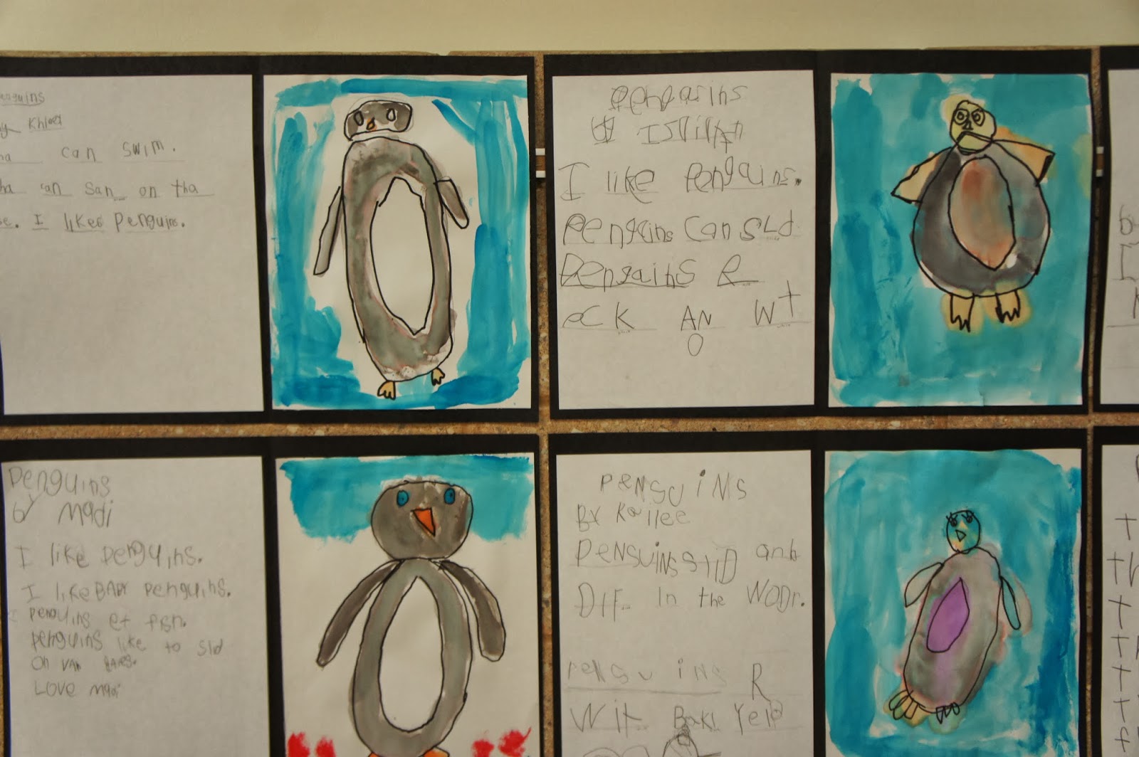 Kindergarten Kiosk: Penguin Book Reports -- Common Core Kindergarten ...