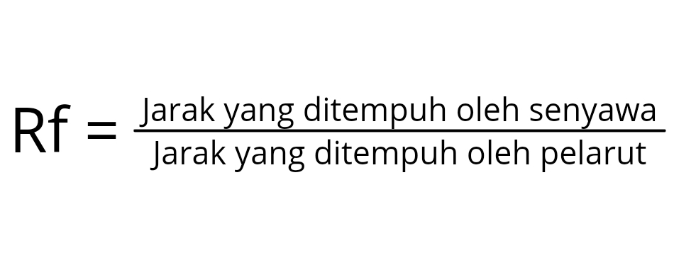 MENENTUKAN NILAI RF PADA DAUN BAYAM MENGGUNAKAN METODE KROMATOGRAFI KERTAS