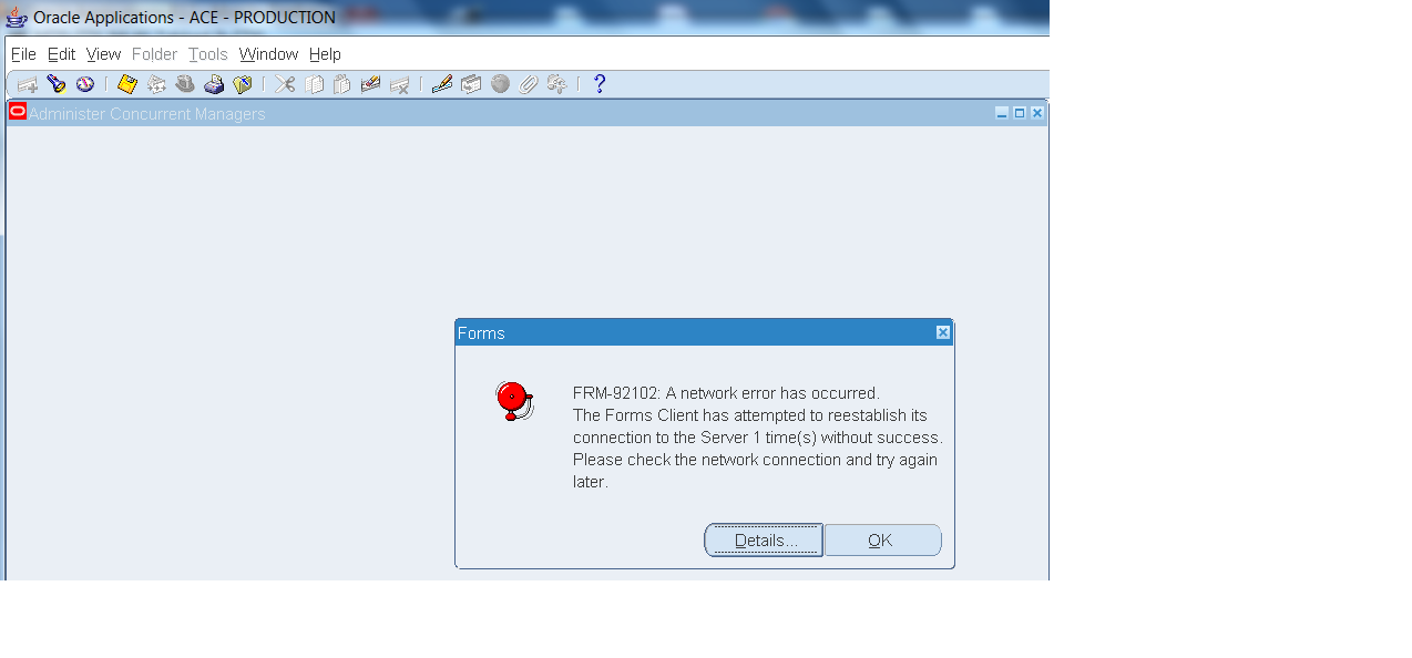 How to resolve ORA-609 TNS-12537 and TNS-12547 or TNS-12170.