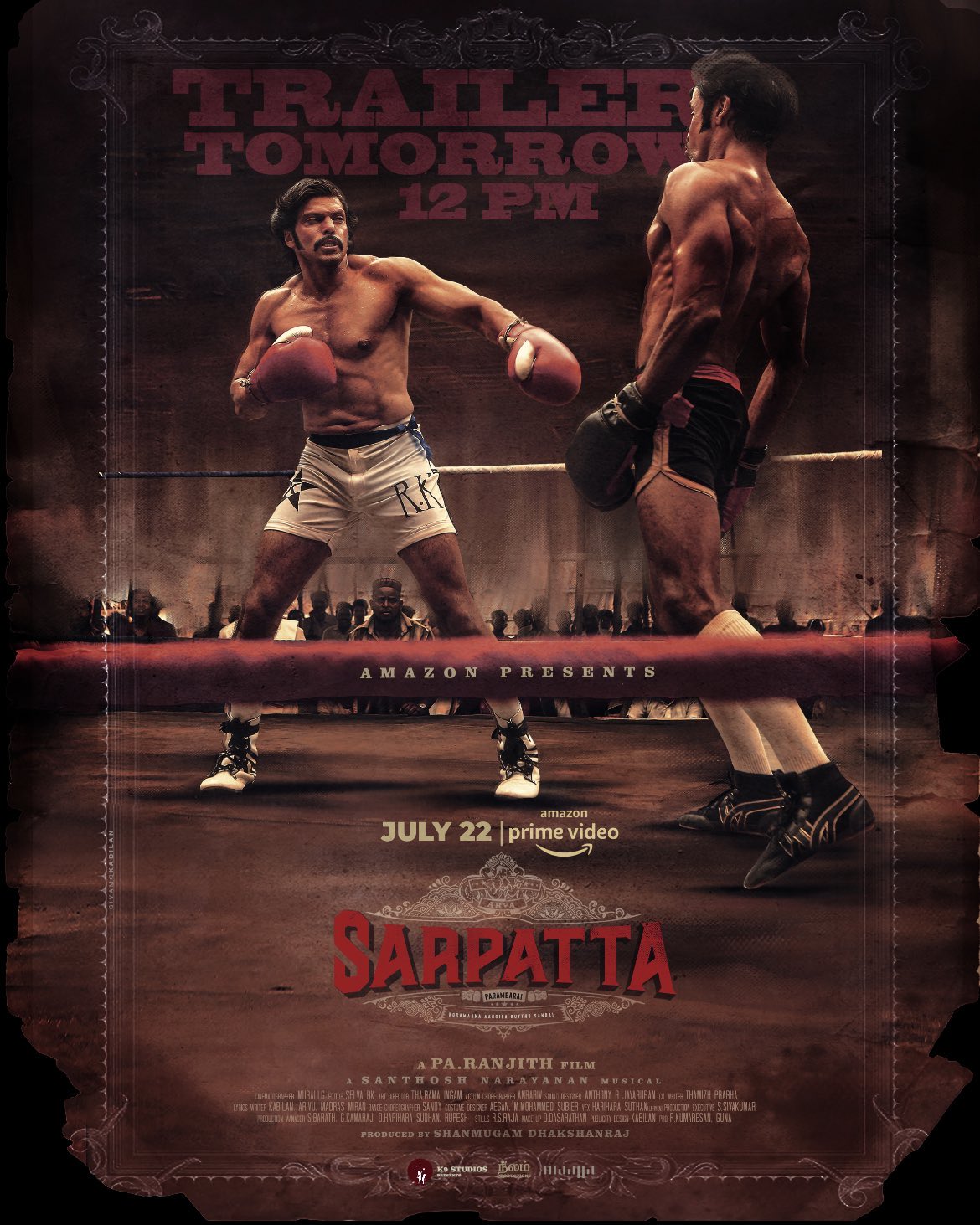 Review Film: Sarpatta Parambarai, Kisah Kuli Jadi Petinju Tayang Di ...