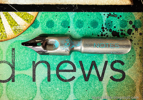 Layers of ink: Water Stenciling Video Tutorial