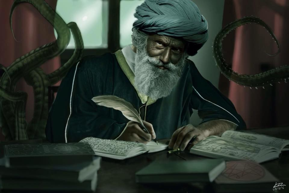 Mundo Tentacular: As Peregrinações de Al-Hazred - A biografia do Árabe ...