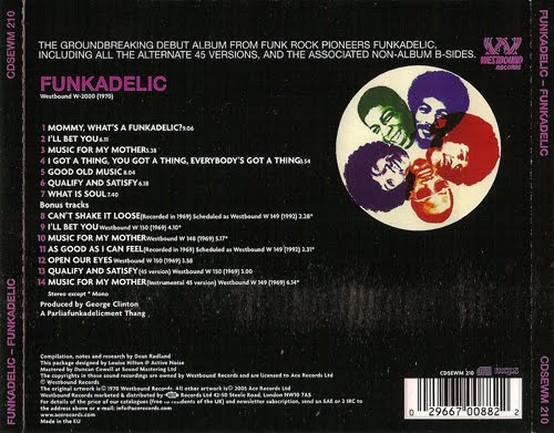 O Púbis da Rosa: FUNKADELIC – Funkadelic (1970-2005) RM | FLAC (tracks+ ...