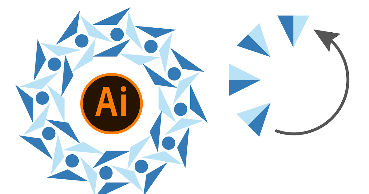 DUPLICATE & ROTATE | Adobe Illustrator