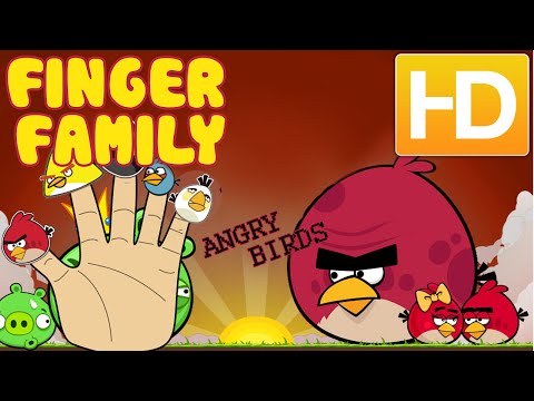 Funny Birds Finger Family Cartoon Nursery Rhyme for Pre School Kids ...