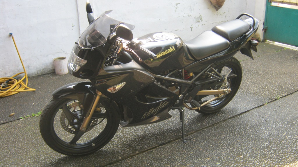 Hanif Bafadal: Jual Ninja KRR 150 tahun 2008