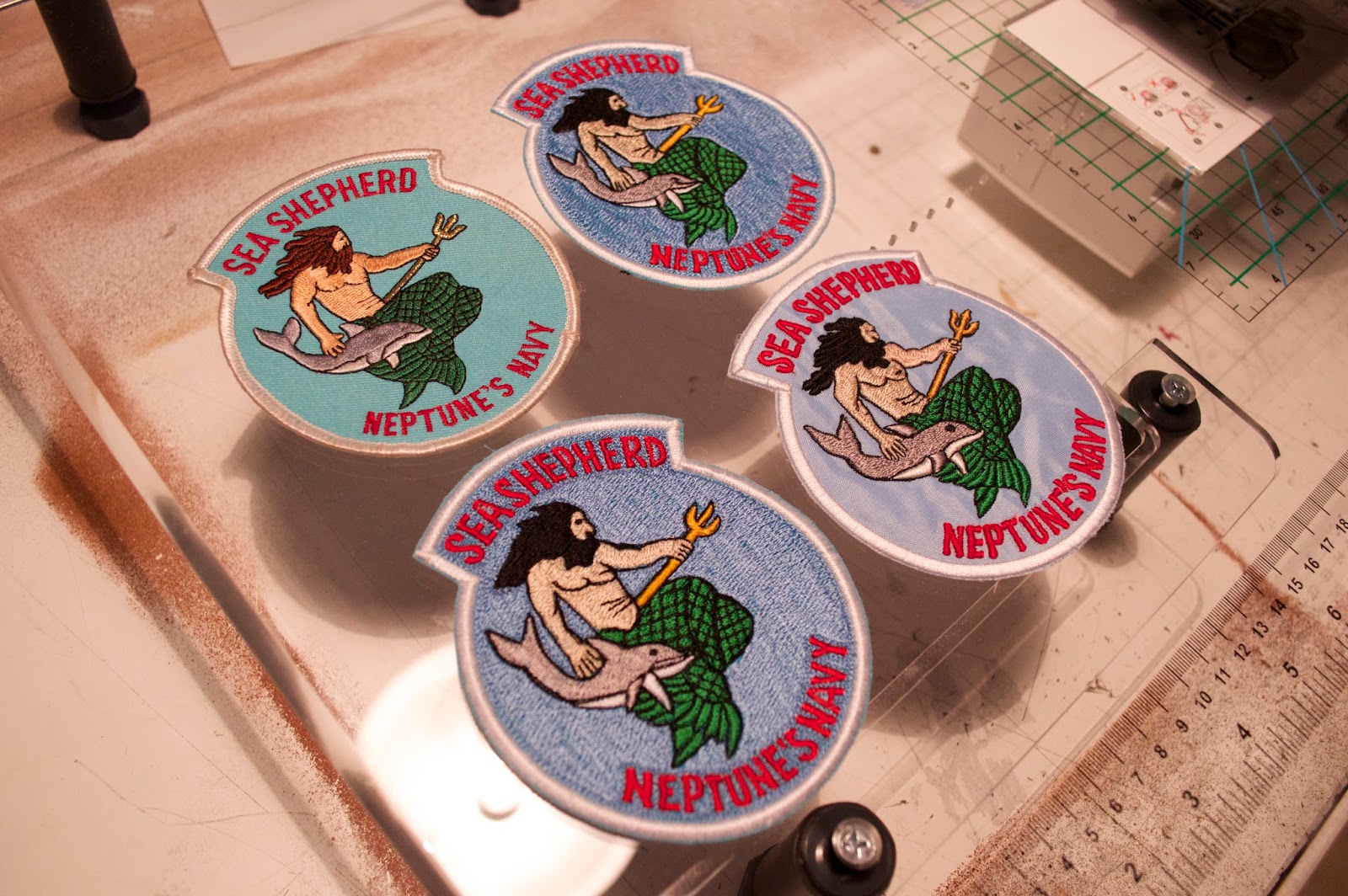 TOYS & STUFF / BY ZIEROMUKO: Finally an authentic Neptune`s Navy Patch ...