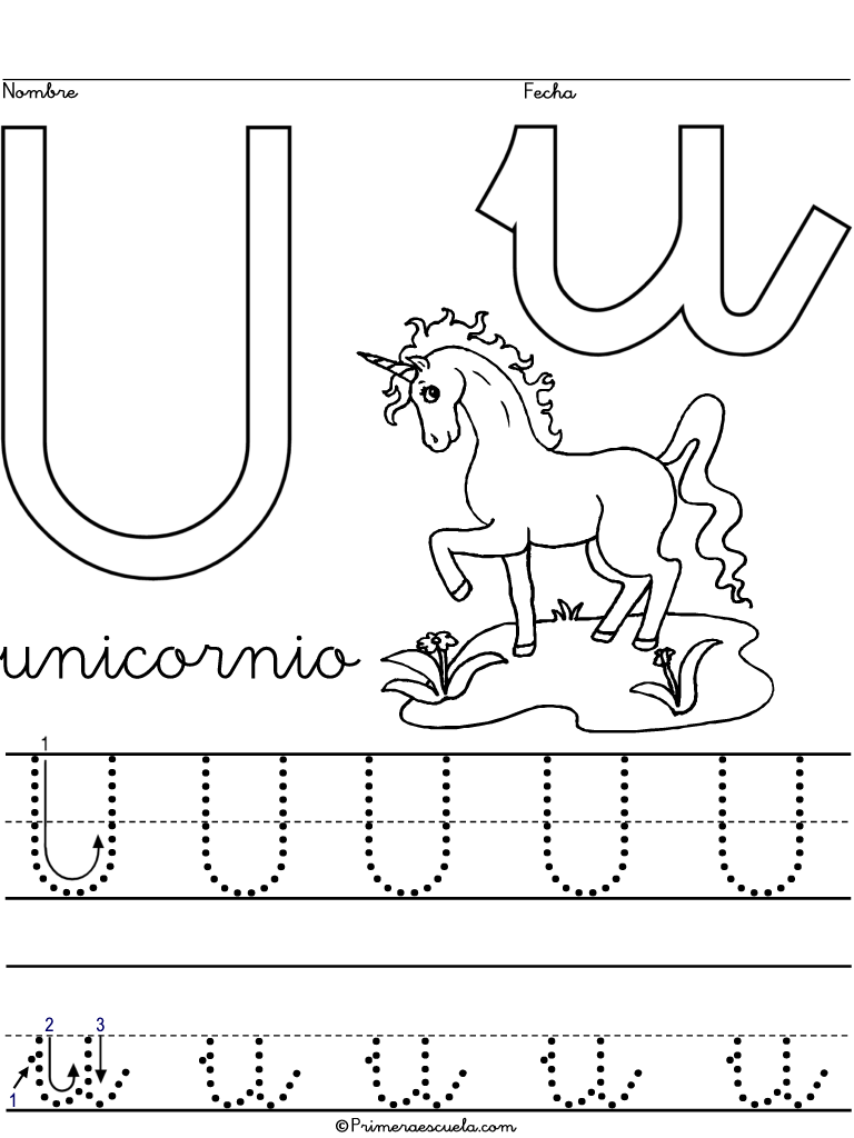 La letra U | u ~ La Eduteca