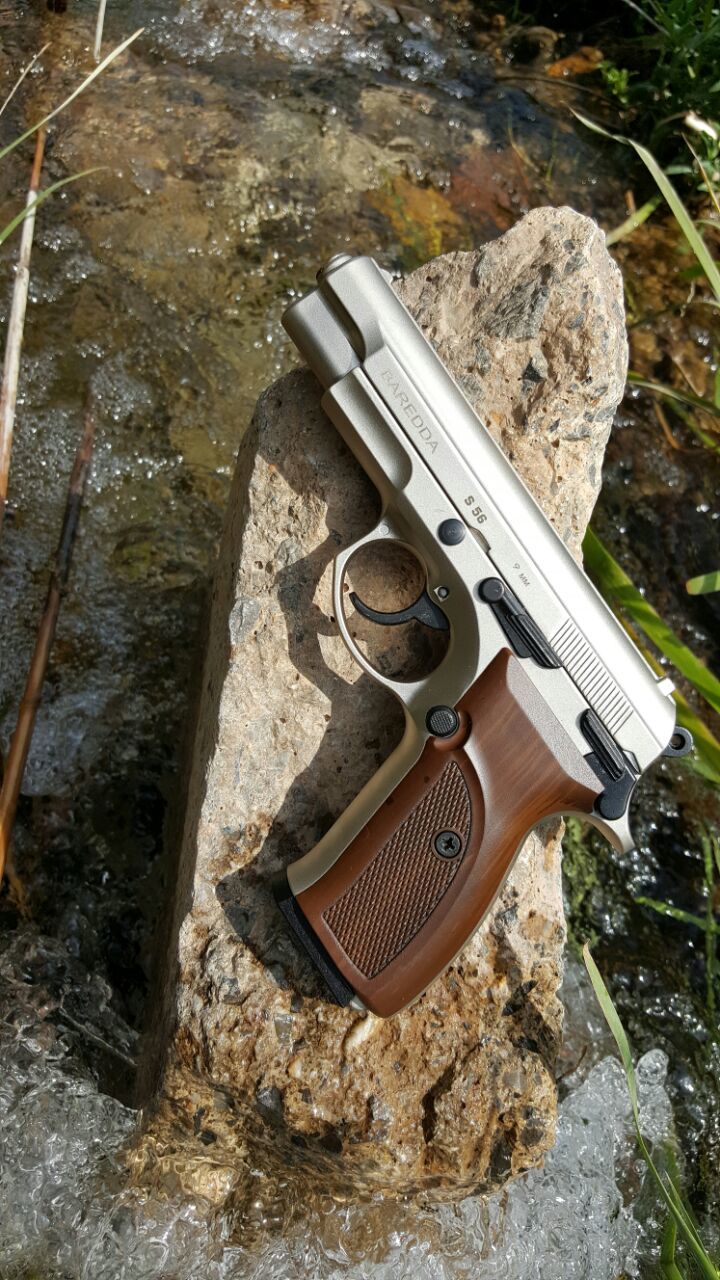 Baredda S56 Kurusıkı Tabanca Parlak Krom