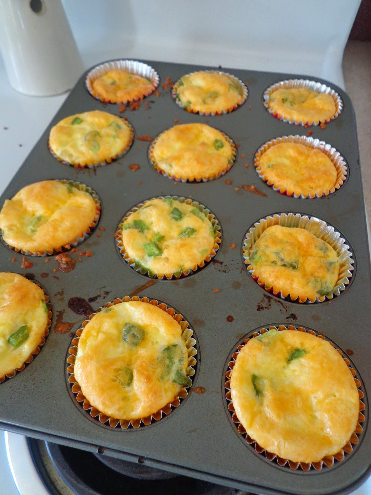 The Colbert Clan: Mini Omelettes