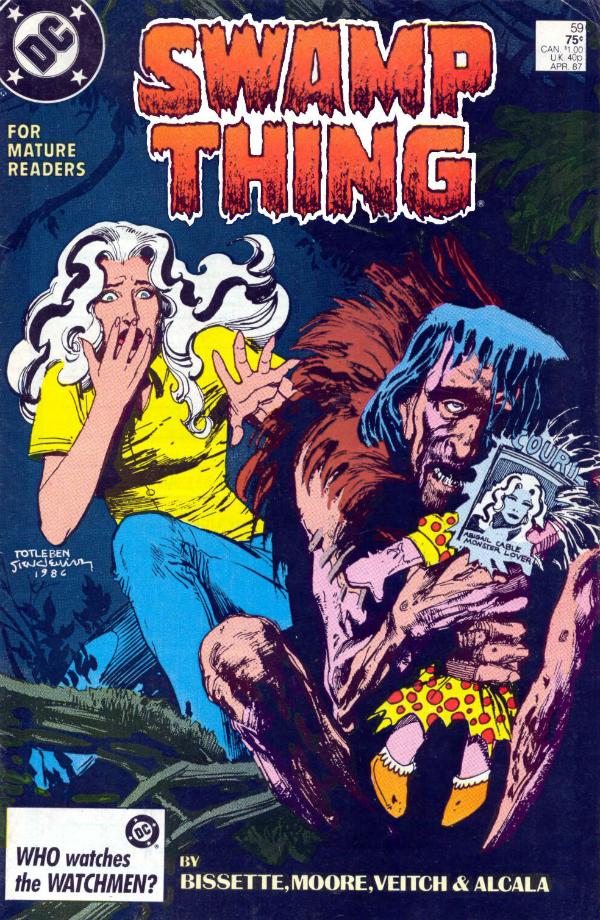 The Geeky Nerfherder: Comic Book Art: Swamp Thing (Vol 2)