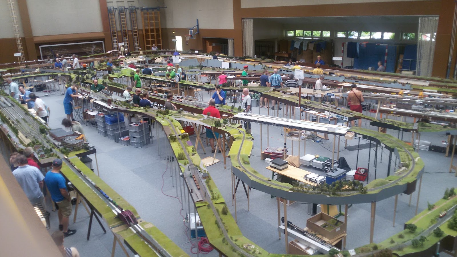 . Paul's Modelleisenbahn Blog: Zwei Tage beim FREMO-Treffen in St. Valentin