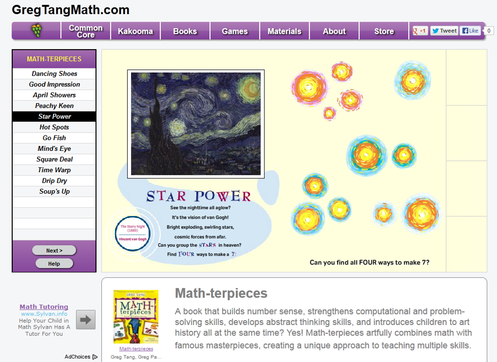 Hoots N' Hollers: Math Mentor Text Link Up -- Greg Tang
