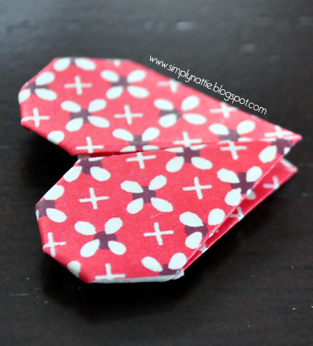 simplynattie: DIY - Origami heart in a bottle!