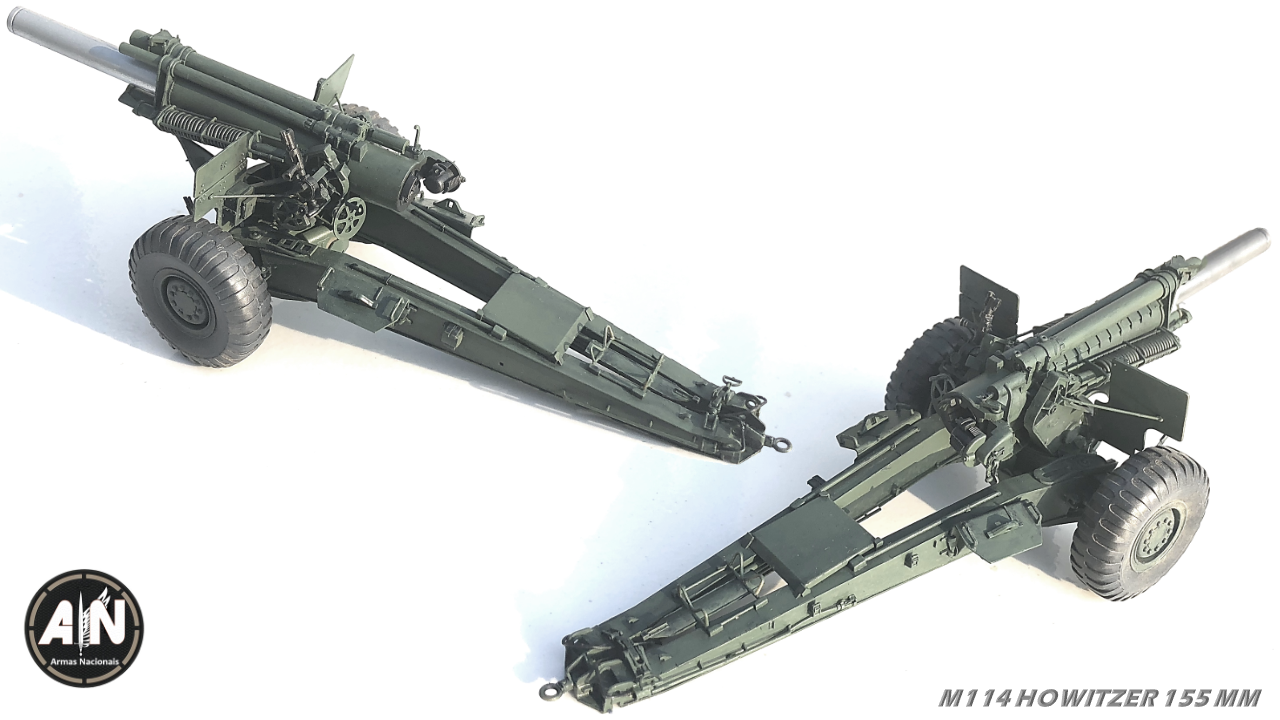 Armas Nacionais: M114 155 mm Howitzer no Brasil