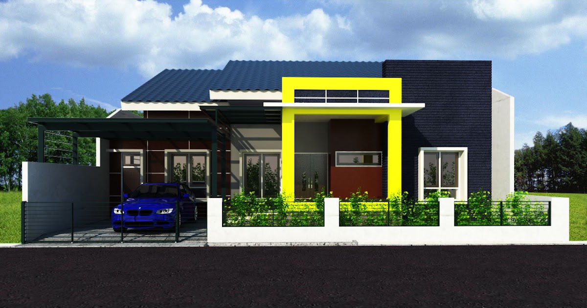 Model Rumah Impianku: Desain Rumah Type 200 Milik Pak Nyoman , Balikpapan