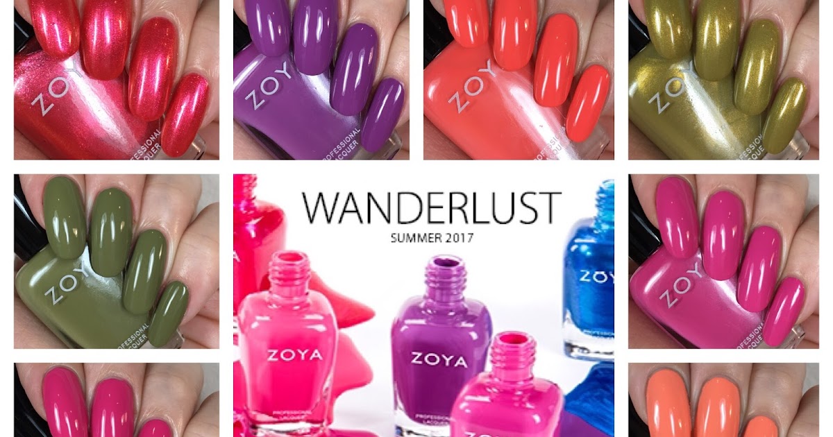 ehmkay nails: Zoya Wanderlust for Summer 2017, Swatches and Review