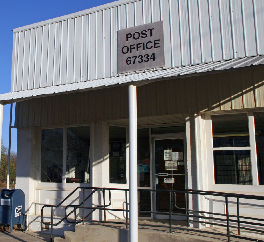 Kansas Sampler Foundation-GET KANSAS!: Our post office journey on ...